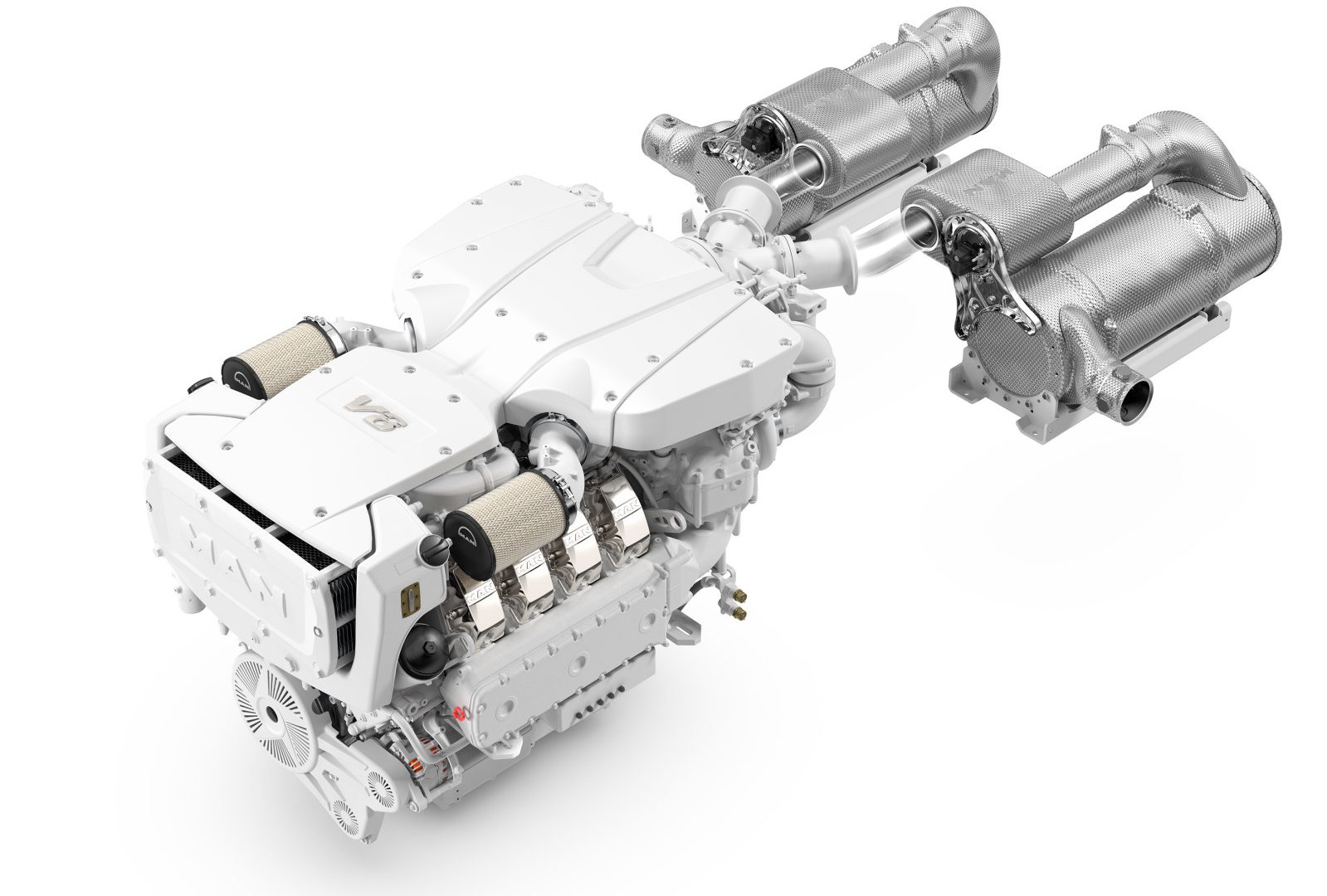 MAN Engines: V8 yacht engines available with SCR catalyst for IMO Tier ...