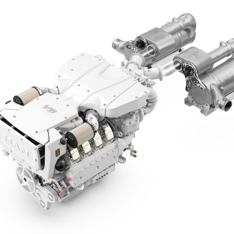 MAN Engines: V8 yacht engines available with SCR catalyst for IMO Tier ...