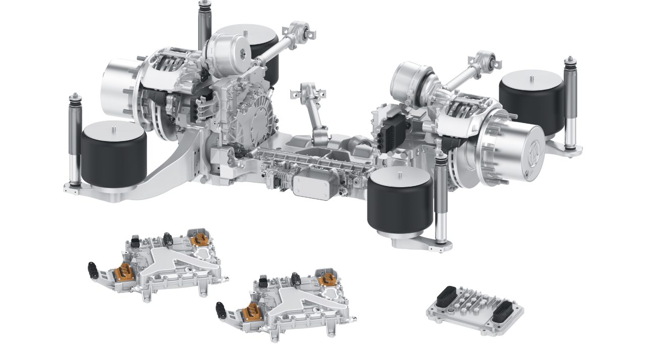 At Busworld ZF unveils electric axle for city buses - Powertrain ...