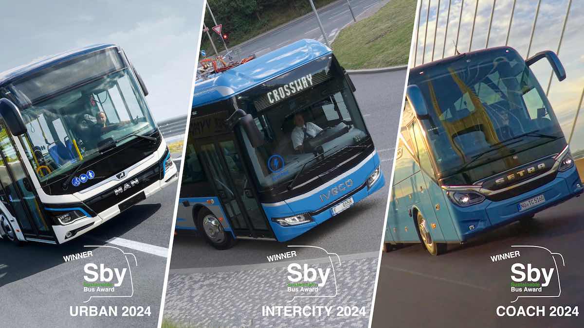 MAN, Iveco Bus and Setra win the Sustainable Bus Awards 2024 ...