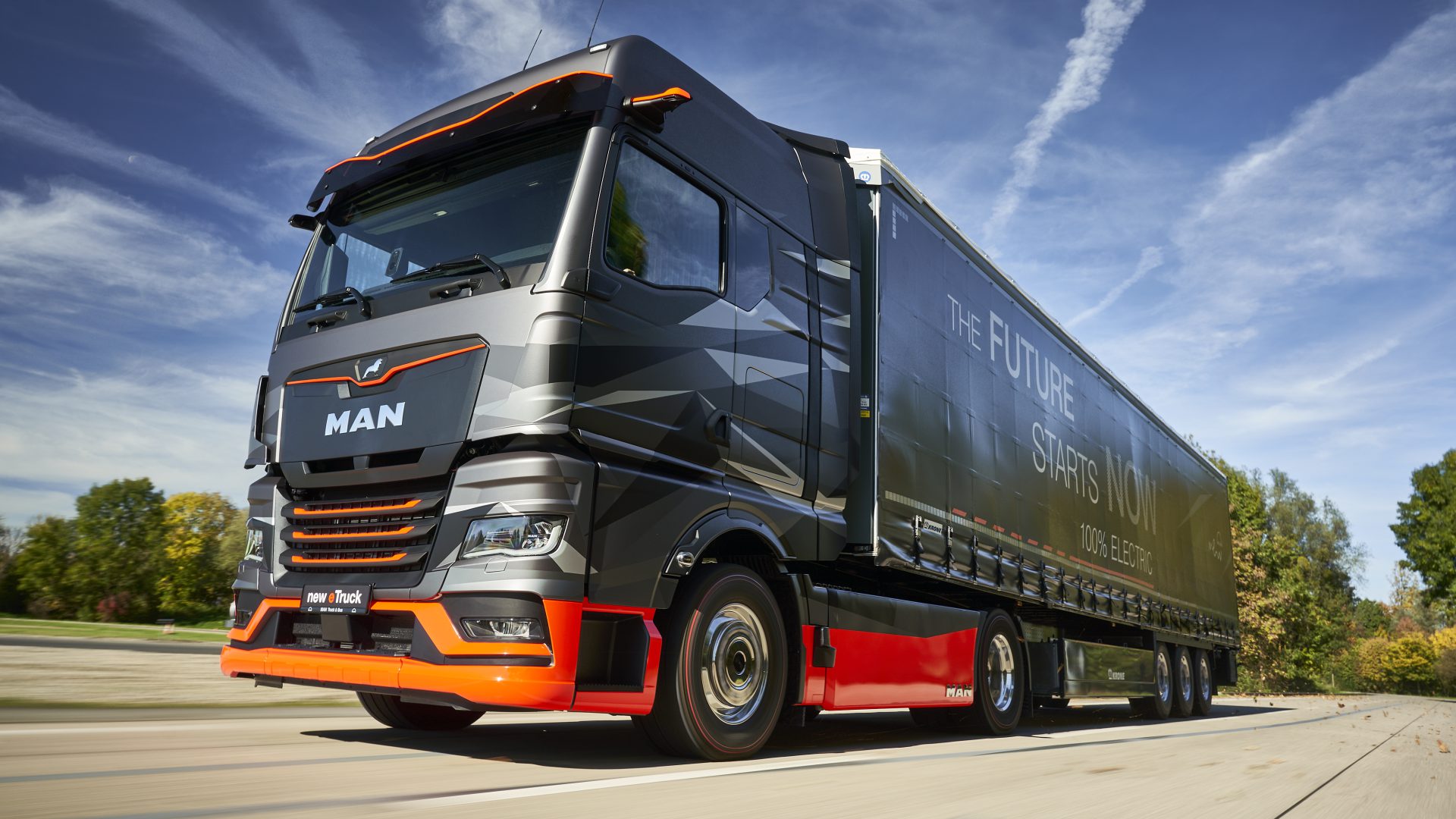 MAN eTruck, sales will start on October 30. Ground-breaking ceremony at ...
