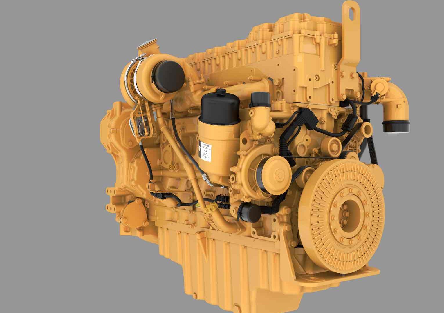 Caterpillar will develop a hydrogen version of C13D