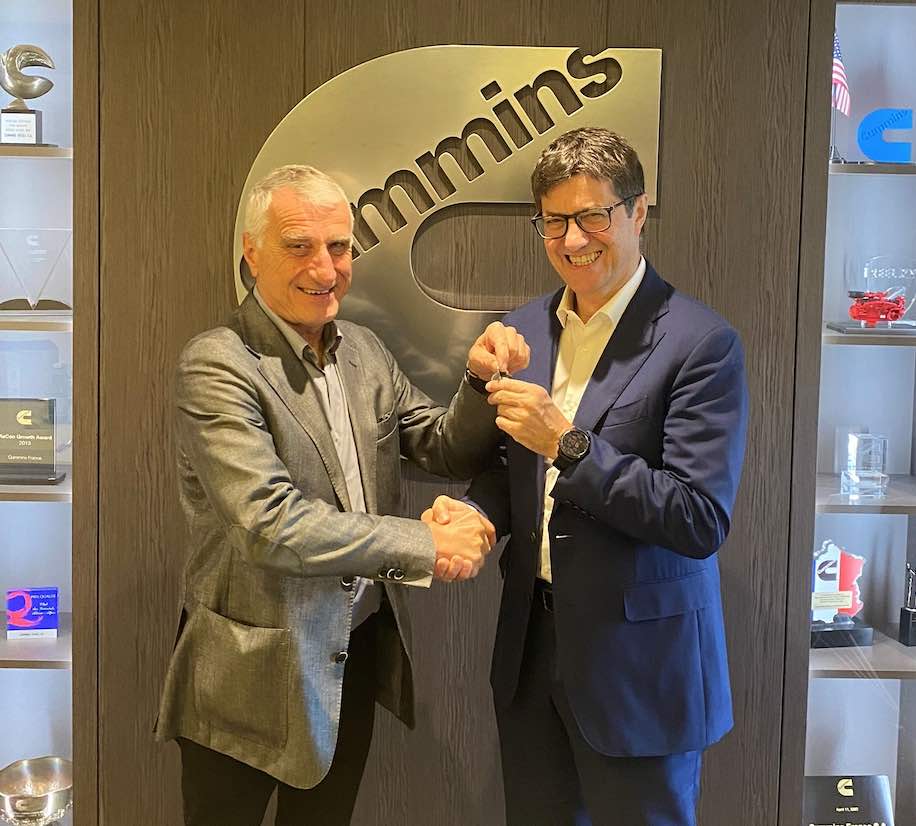 Cummins has acquired 100% of the shares of Cummins France