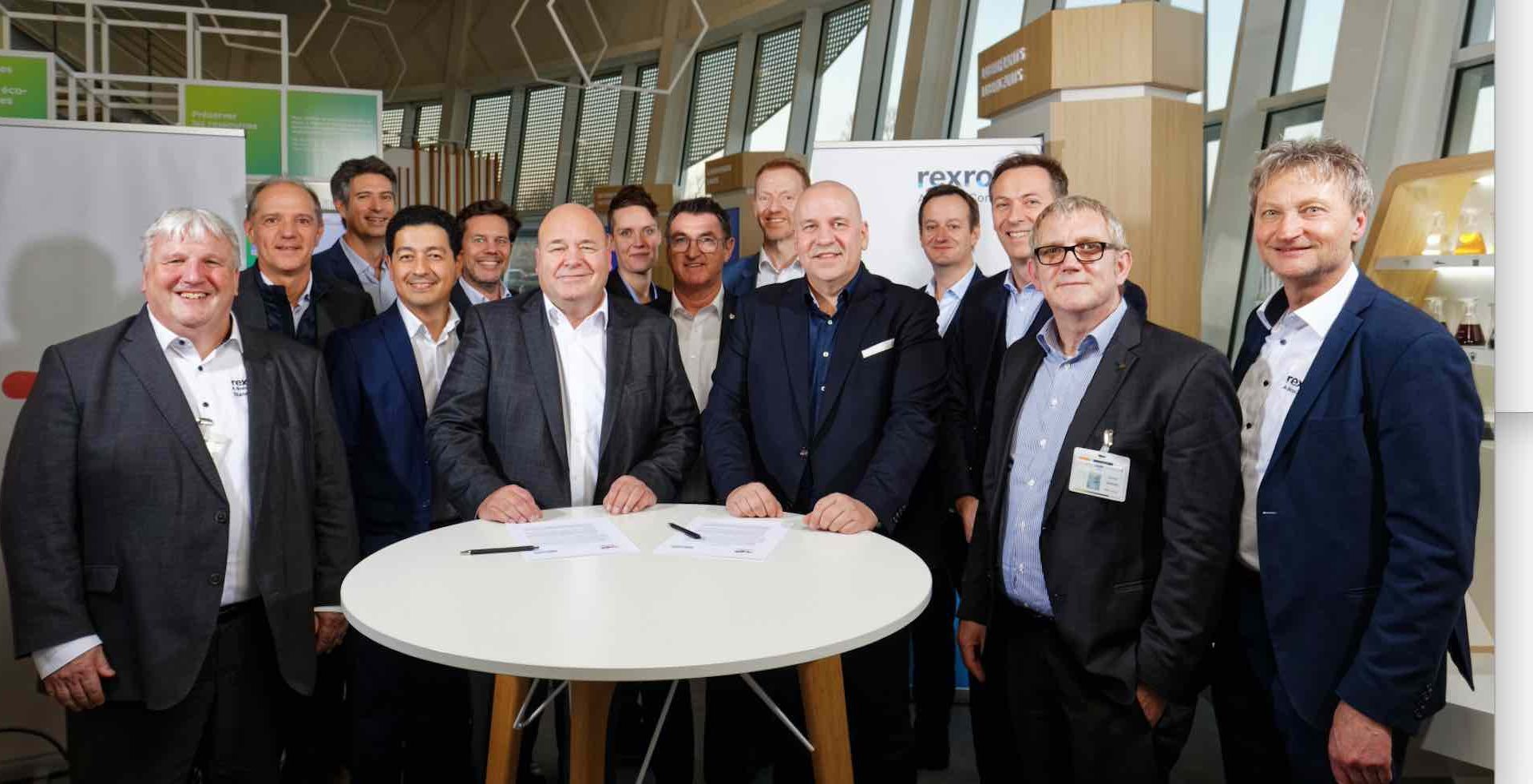 Rexroth and TotalEnergies to improve hydraulics fluids