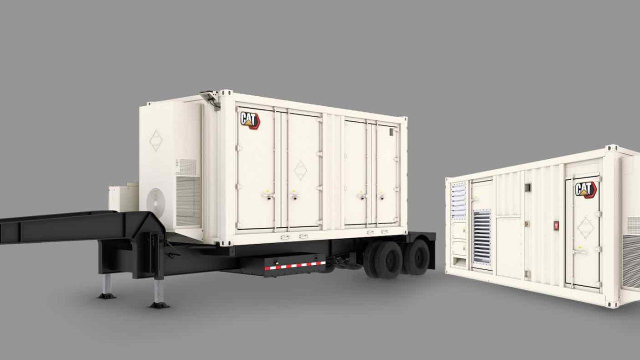 Is now available the Cat Energy Storage Systems