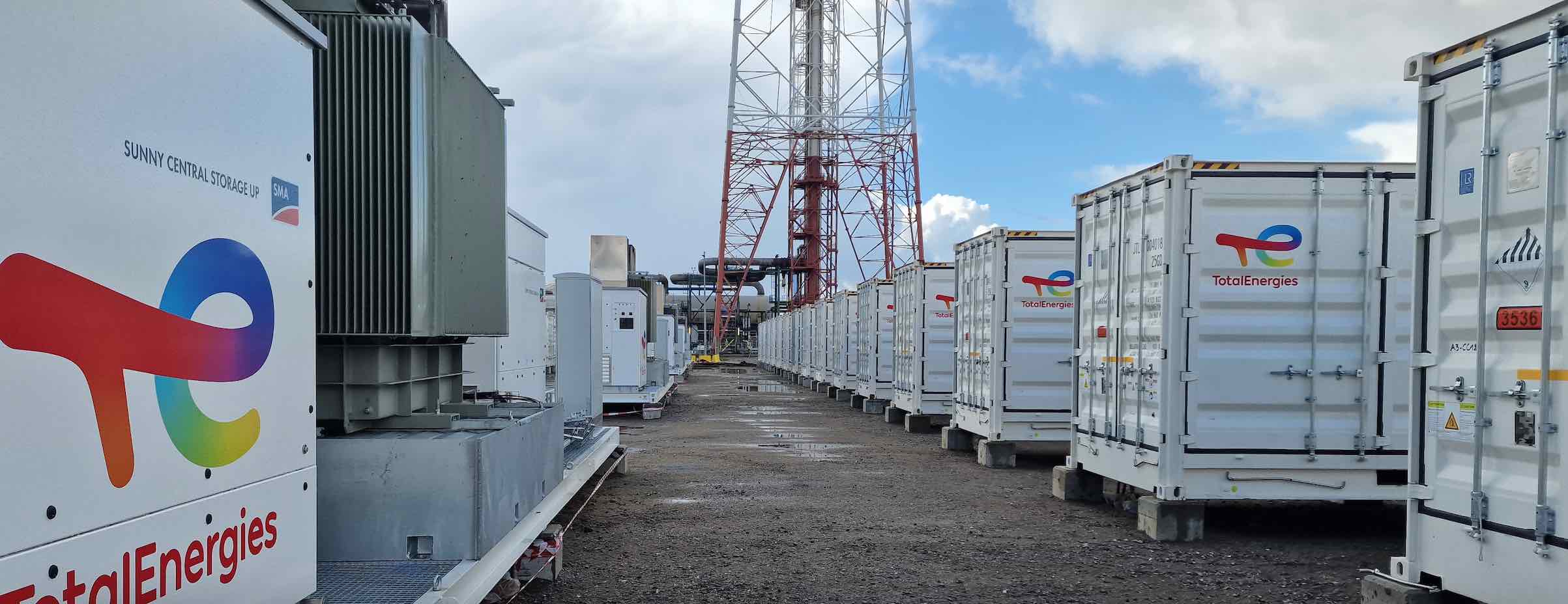 TotalEnergies second storage battery project in Belgium