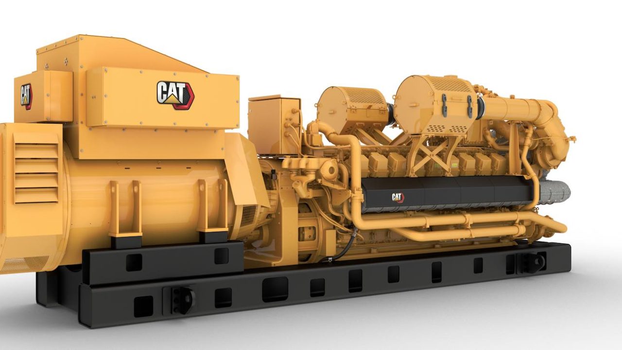 Caterpillar G3520 genset for mission-critical applications