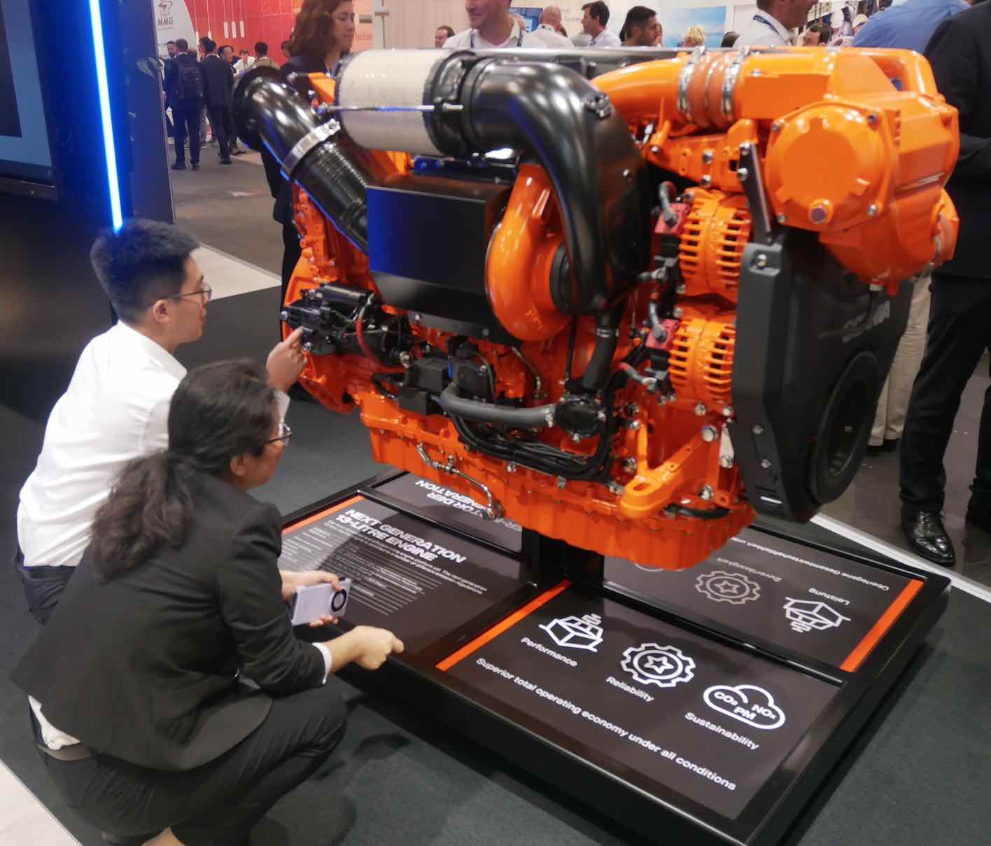 A in-depth interview about the Scania marine 13 liter engine