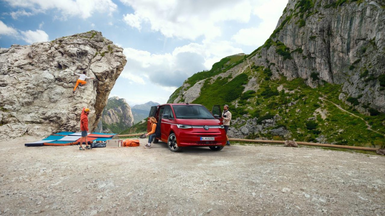 VW Multivan and California plug-in hybrid all-wheel drive