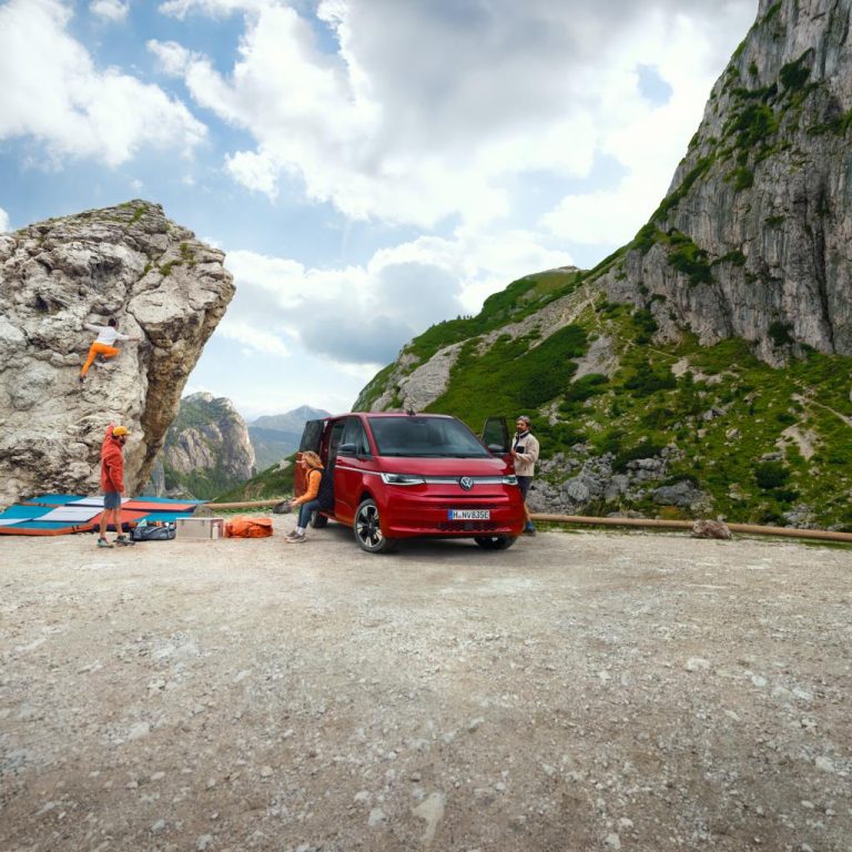 VW Multivan and California plug-in hybrid all-wheel drive