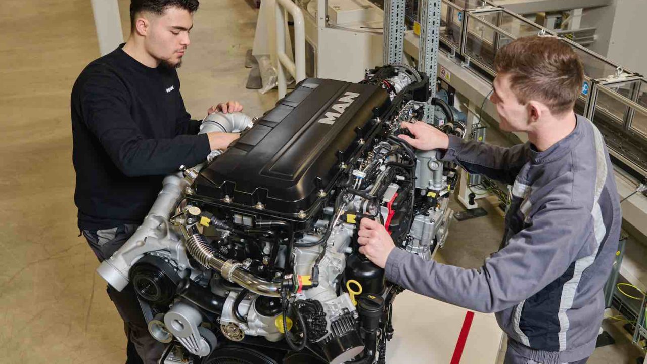 MAN D30 Diesel engine production is started in Nuremberg