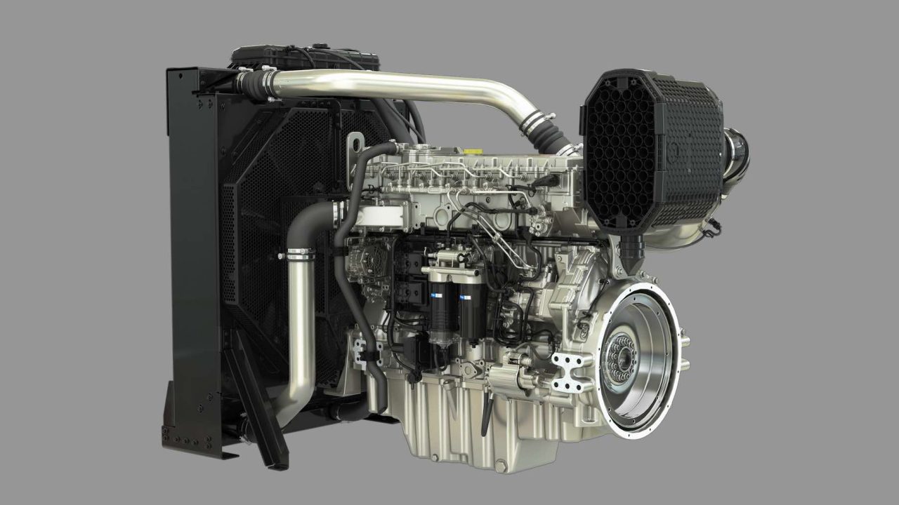 The Perkins 2606 and 5012 engines at the Middle East 2025