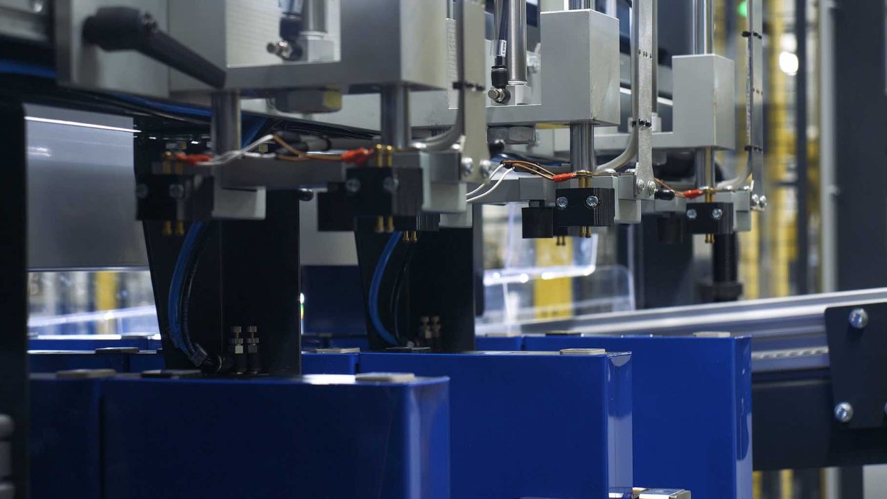 Automated Flash Battery assembly line