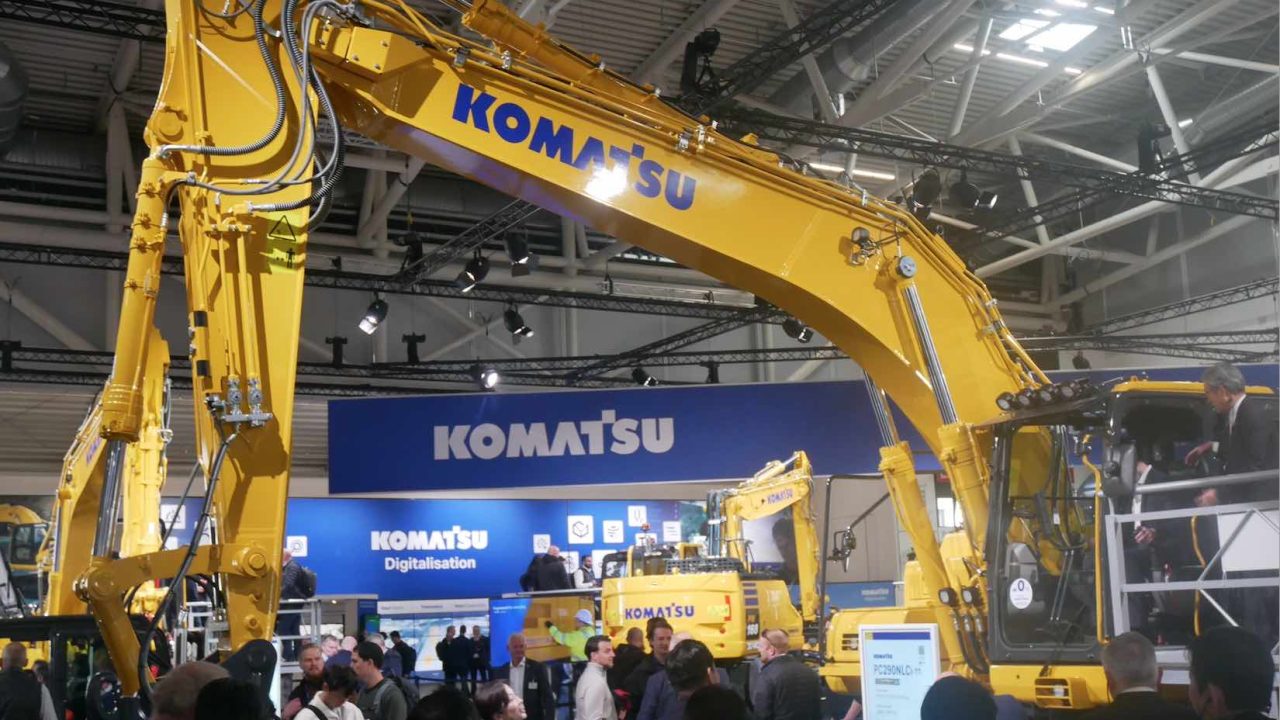 Komatsu and the decarbonizaton at bauma Munich 2025