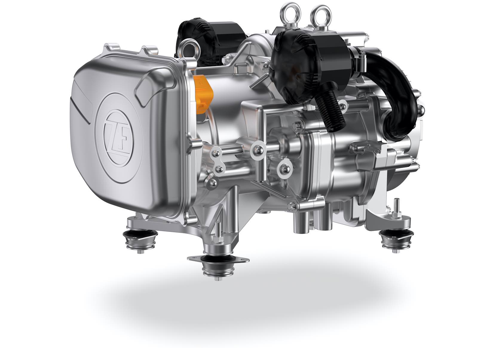 ZF CVS division unveiled e-comp Scroll air compressor