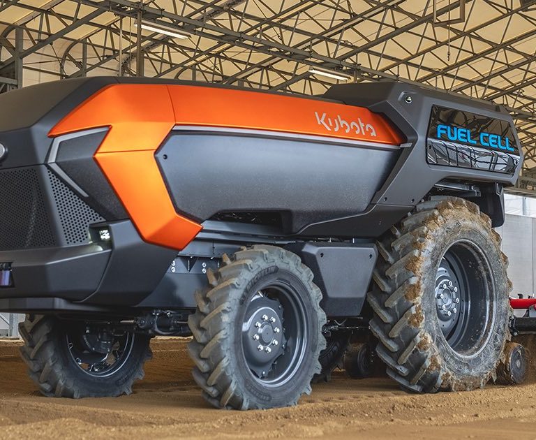 Kubota fuel cell tractor concept - Powertrain International