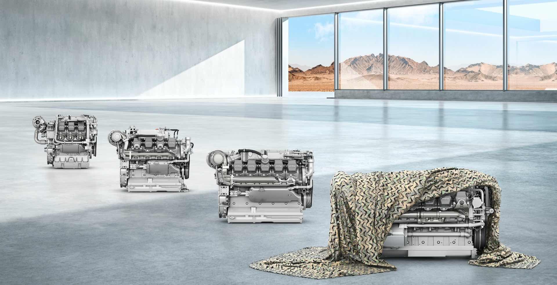 mtu Series 199 for Defense - Powertrain International