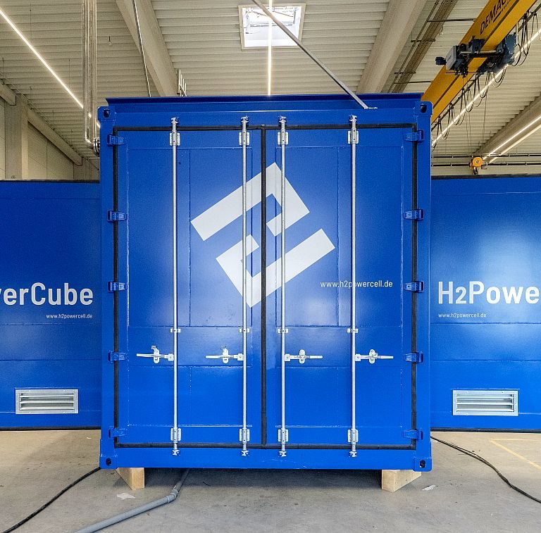 H2 Powercell for storage - Powertrain International