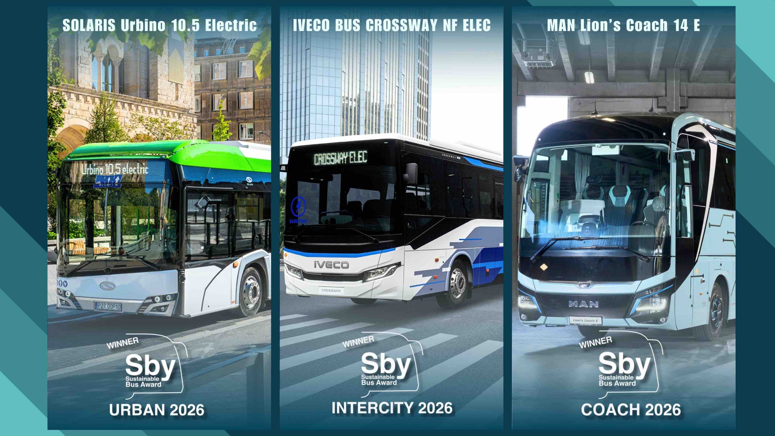 Sustainable Bus Awards 2026 Winners - Powertrain International