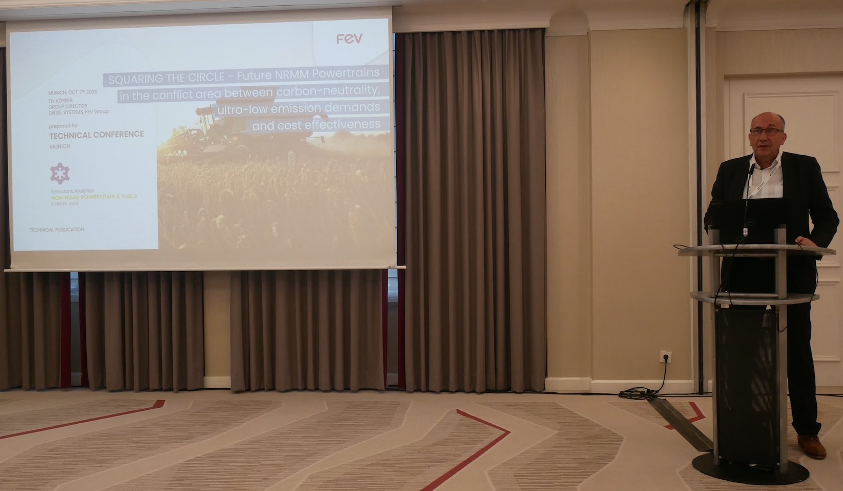 FEV: Towards Tier 5 and the Decarbonization of Off-Highway Powertrains ...