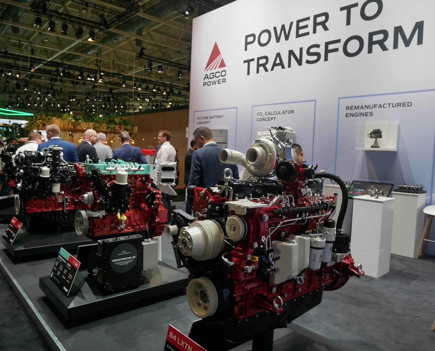 Core family is the AGCO Power star at the Agritechnica 2025 booth ...