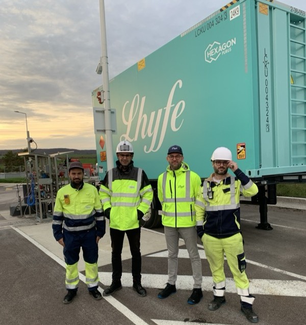 Lhyfe for Motorway Refuelling Stations