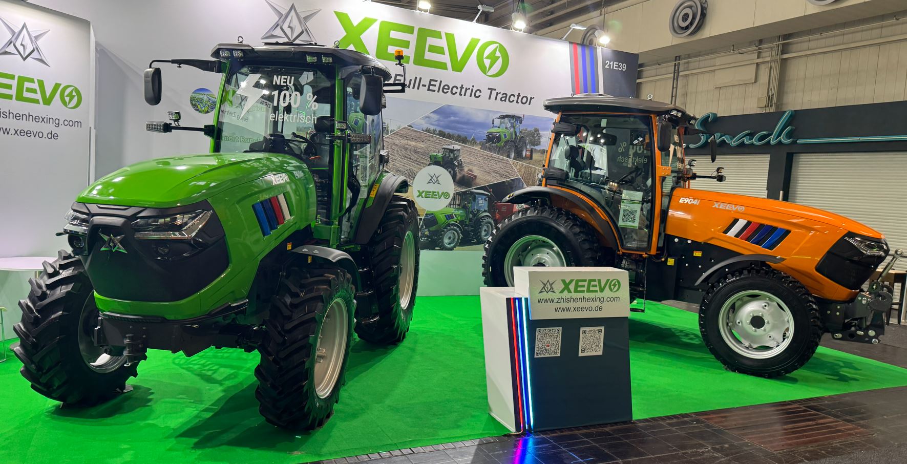 Xeevo E904i: Electric Tractor from China - Powertrain International