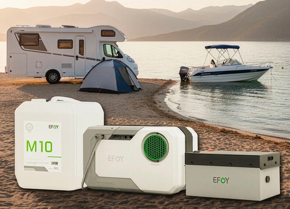 AS Labruna EFOY: fuel cells for recharging motorhome batteries