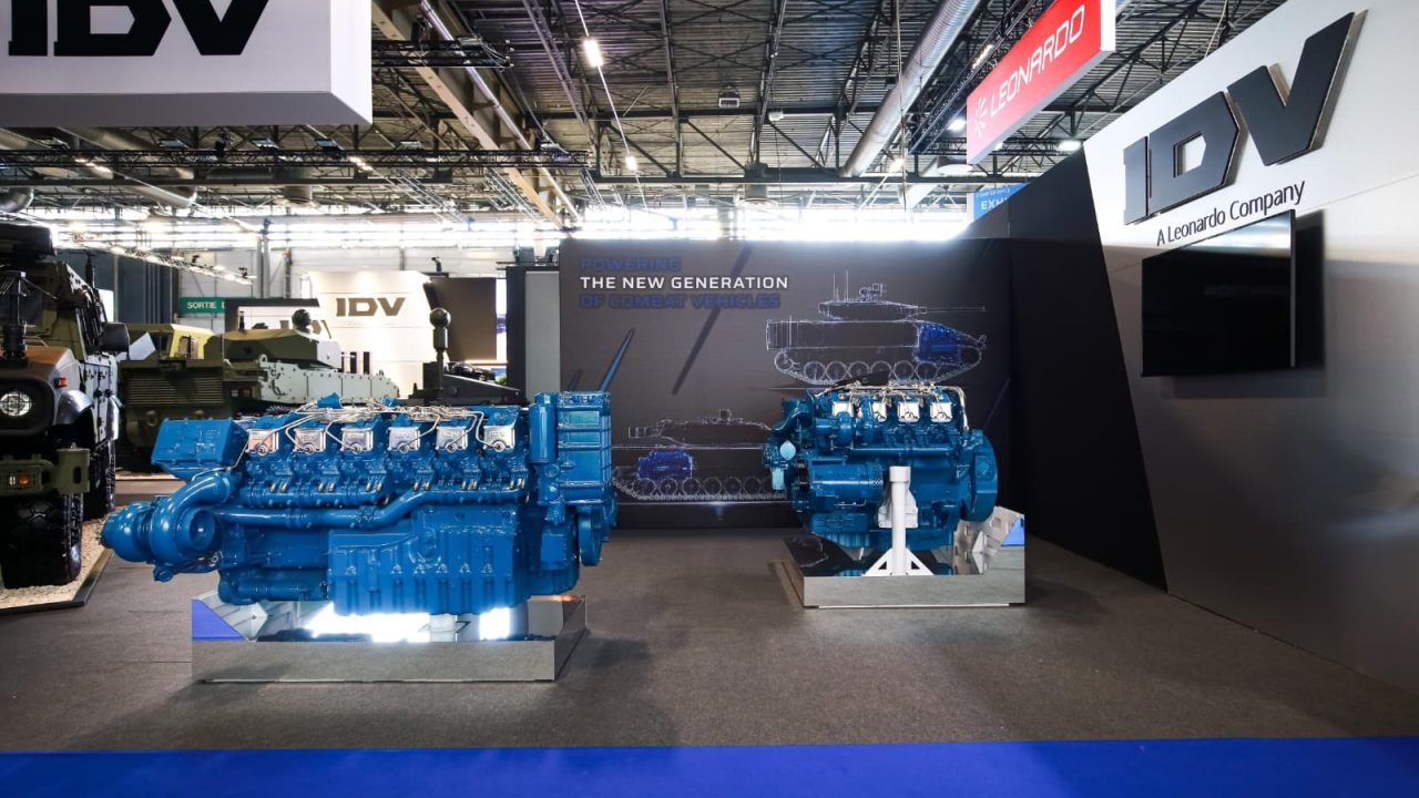 IDV V8 and V12 Engines at Eurosatory - Powertrain International